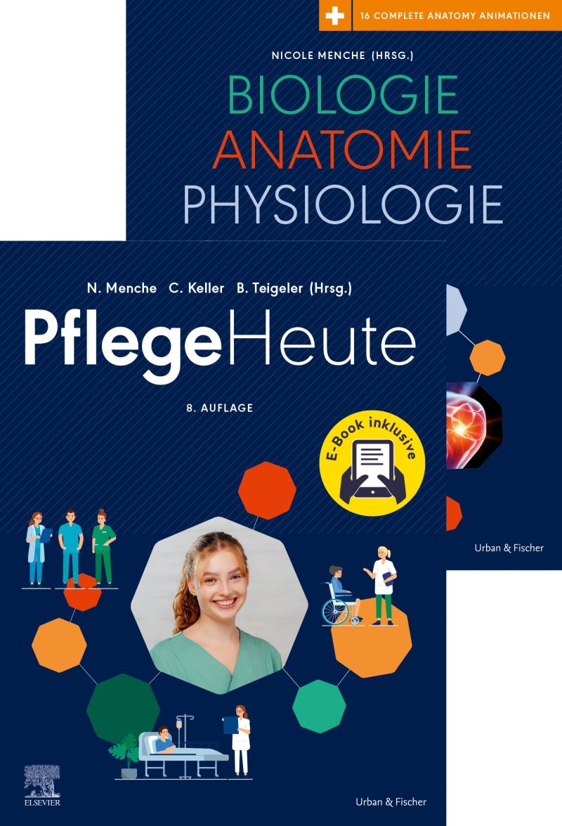 Set Pflege Heute 8. A + E-Book und BAP 10.A. + E-Book - 9783437550430